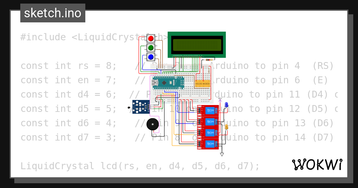 Tec Mini Fridge Controller Wokwi Esp32 Stm32 Arduino Simulator 6620