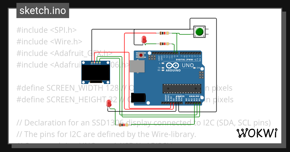 Demo - Wokwi ESP32, STM32, Arduino Simulator