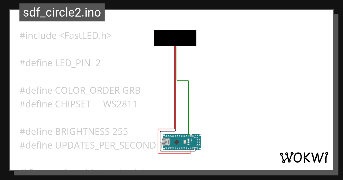 Sine Matrix [8x3] - Wokwi ESP32, STM32, Arduino Simulator