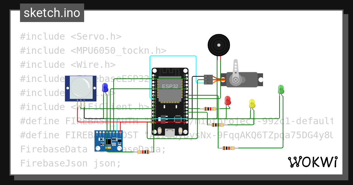 Project Faiz Copy Wokwi Esp32 Stm32 Arduino Simulator