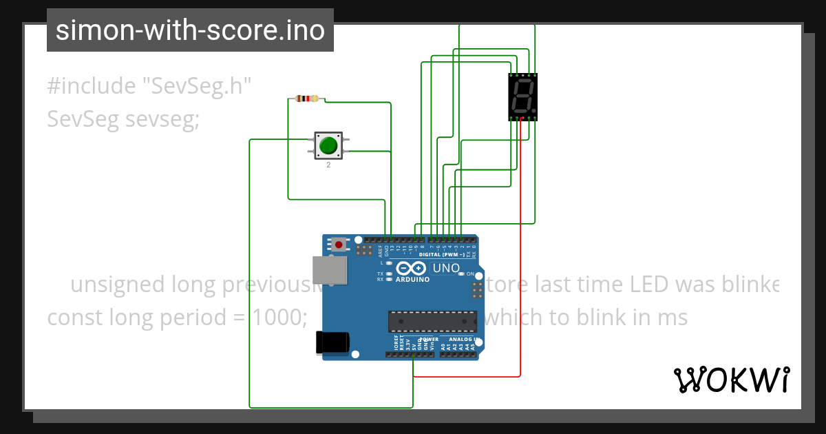 simon-with-score.ino - Wokwi ESP32, STM32, Arduino Simulator