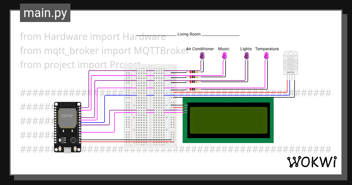 Room-IoT copy - Wokwi ESP32, STM32, Arduino Simulator