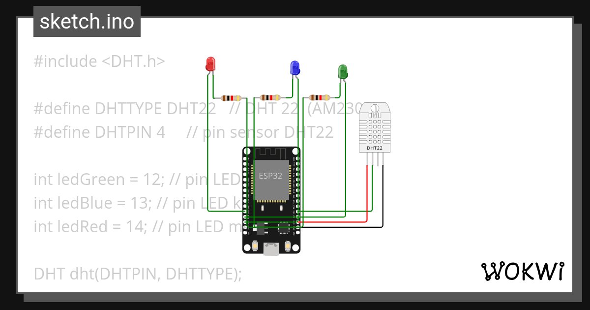 Alarm Kebakaran Wokwi Esp32 Stm32 Arduino Simulator 3047