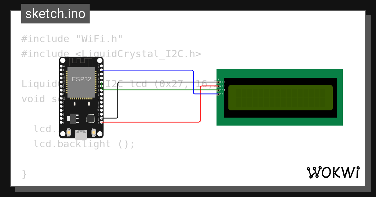C291 Wokwi Esp32 Stm32 Arduino Simulator 
