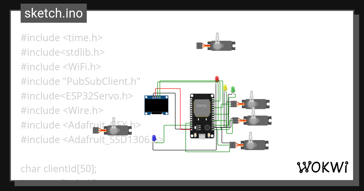 Class-299 - Wokwi ESP32, STM32, Arduino Simulator