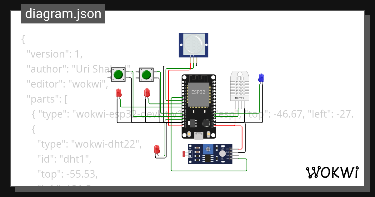 Wokwi - Online ESP32, STM32, Arduino Simulator