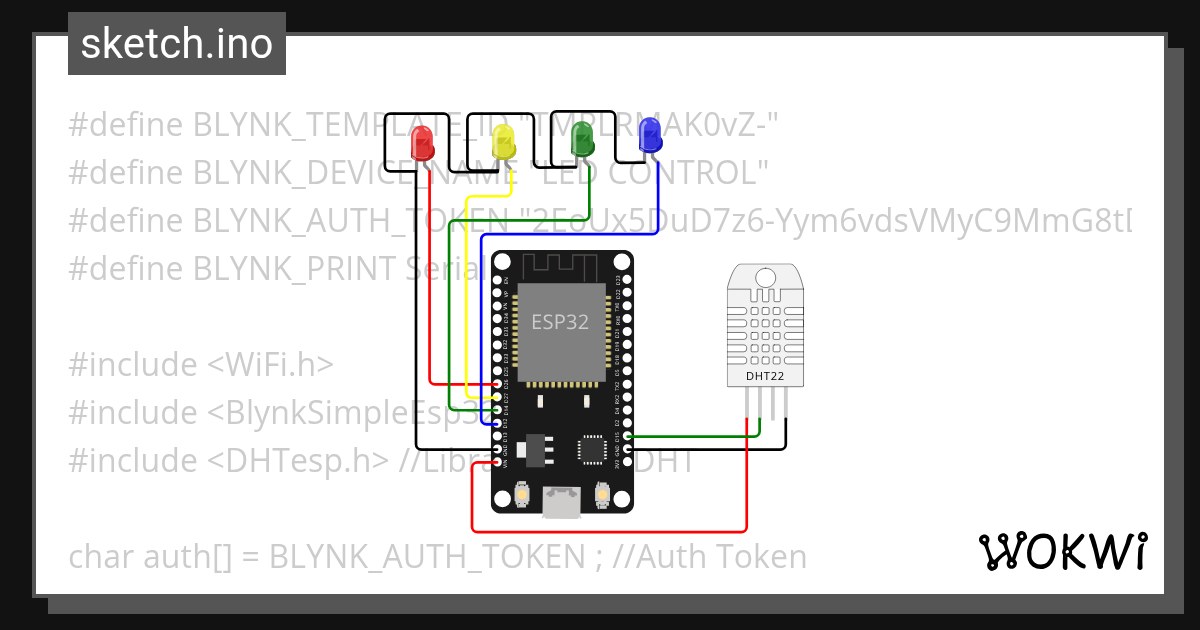 LCD simulator - Wokwi ESP32, STM32, Arduino Simulator