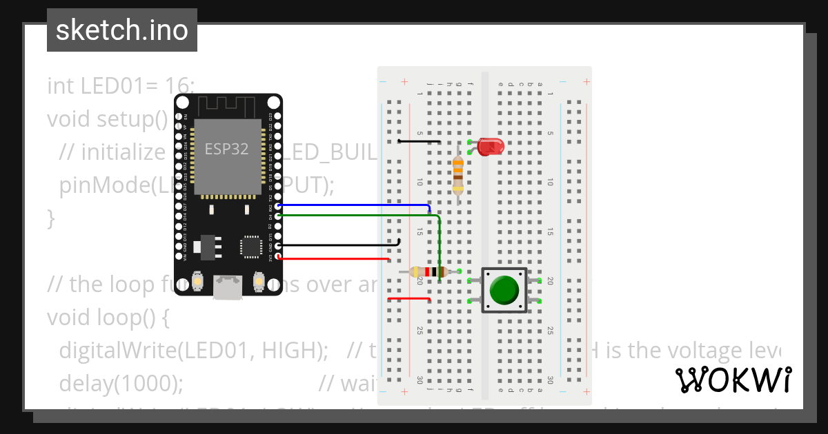 Wokwi - Online ESP32, STM32, Arduino Simulator