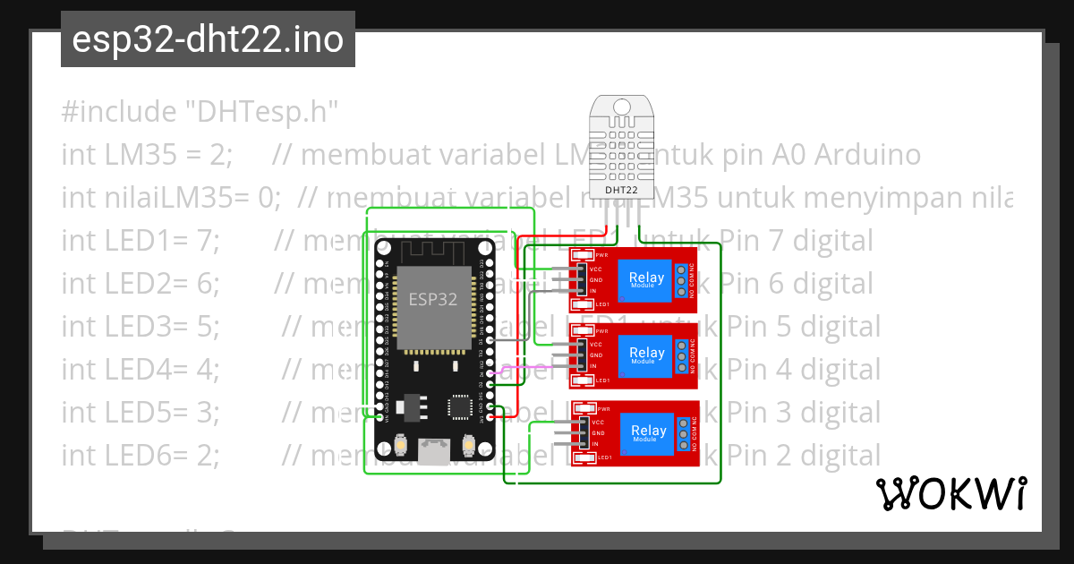 esp32-dht22.ino copy - Wokwi ESP32, STM32, Arduino Simulator