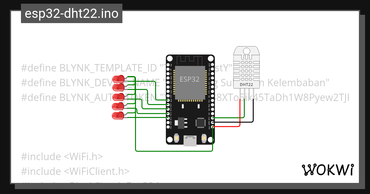 esp32-dht22 blynk - Wokwi ESP32, STM32, Arduino Simulator