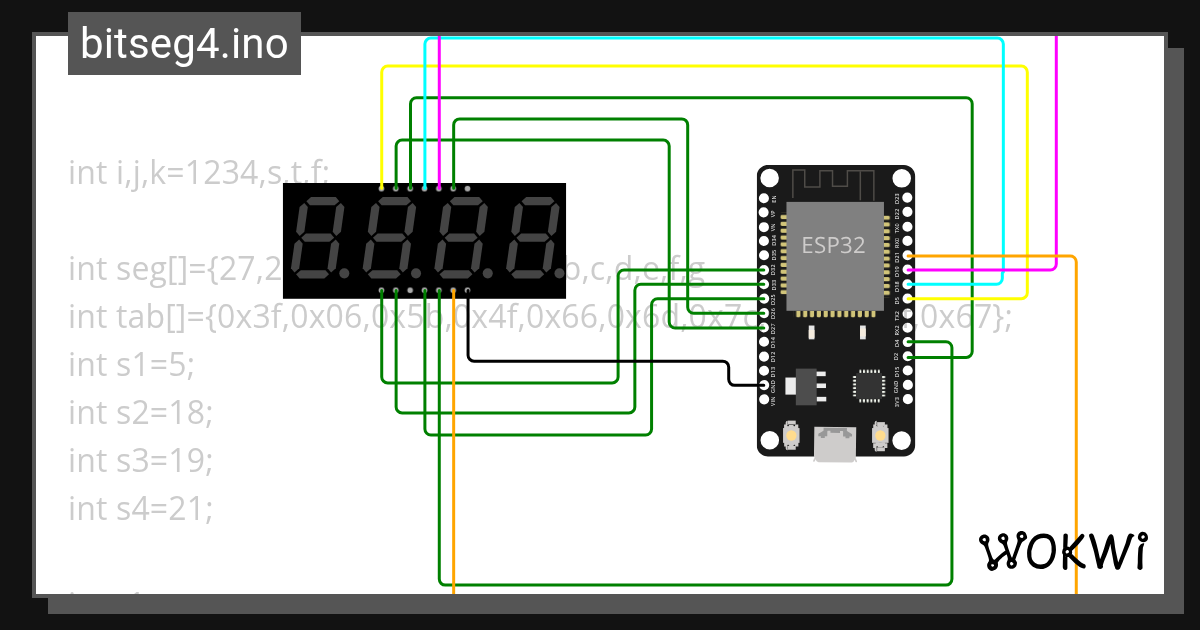 uno_seg4 - Wokwi ESP32, STM32, Arduino Simulator