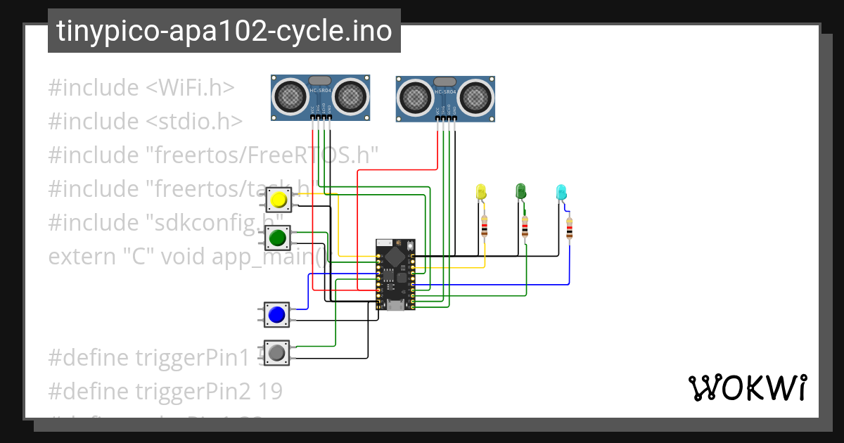 Wokwi - Online ESP32, STM32, Arduino Simulator