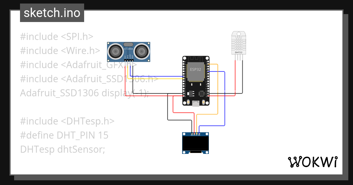 medio metro - Wokwi ESP32, STM32, Arduino Simulator