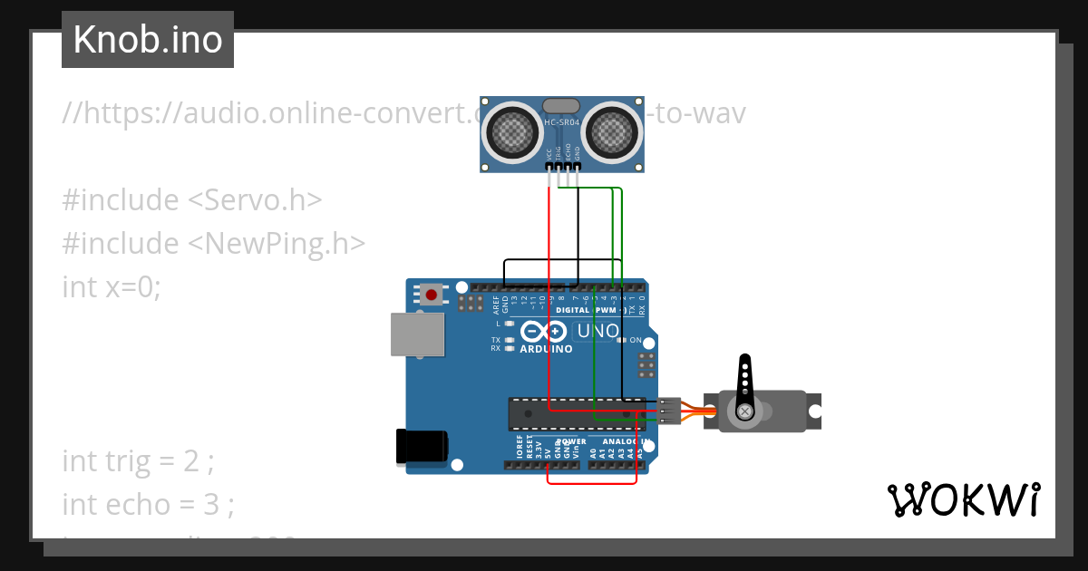 Knob.ino - Wokwi ESP32, STM32, Arduino Simulator