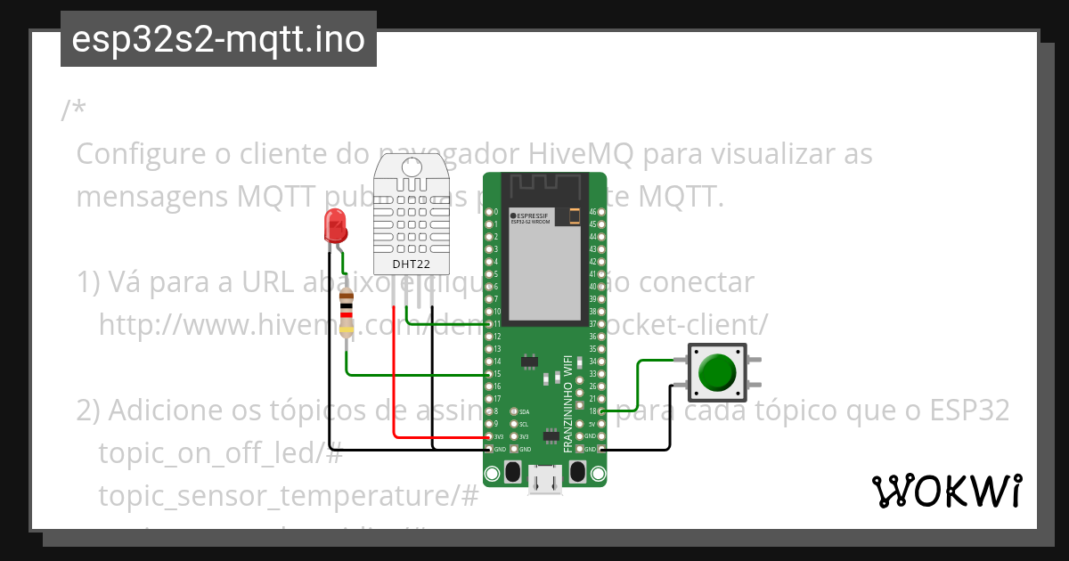 Wokwi - Online ESP32, STM32, Arduino Simulator