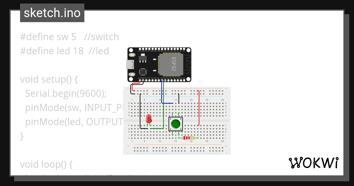 Lab_03-DigitalWriteAndSerial - Wokwi ESP32, STM32, Arduino Simulator