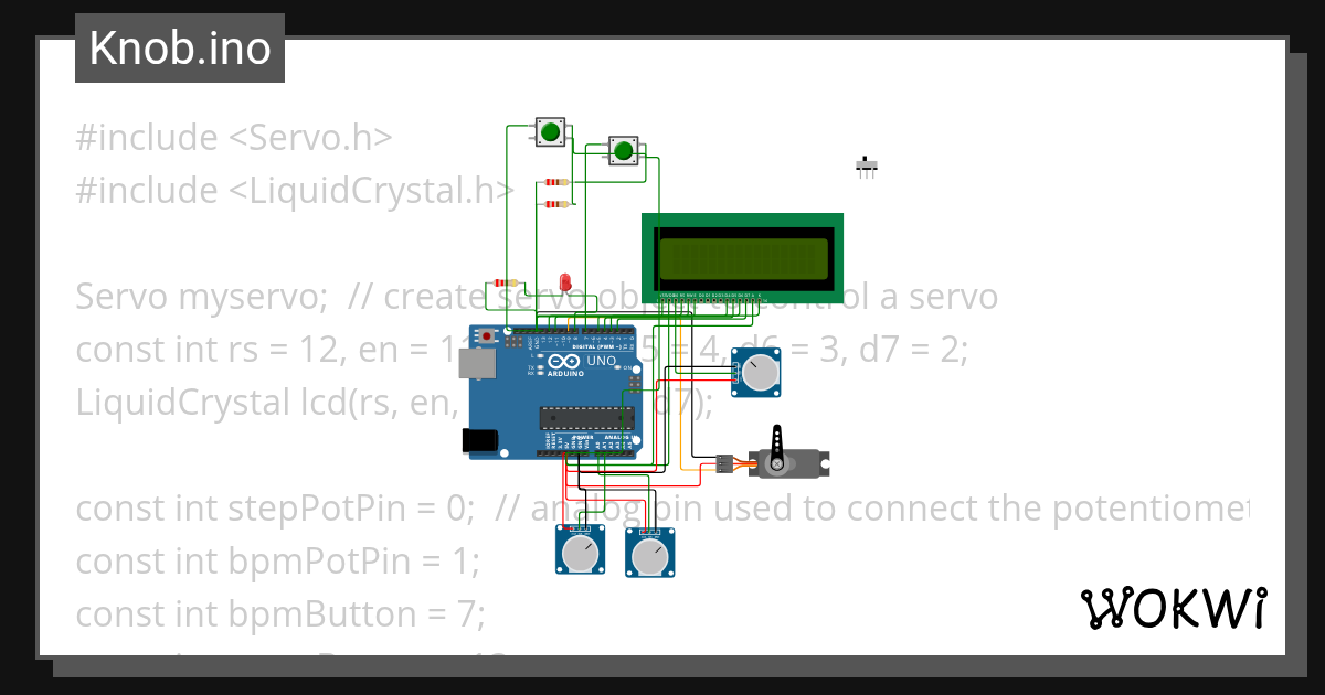 Knob.ino copy - Wokwi ESP32, STM32, Arduino Simulator