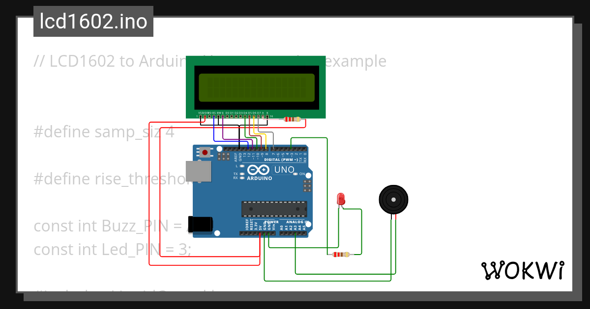 lcd1602.ino copy - Wokwi ESP32, STM32, Arduino Simulator