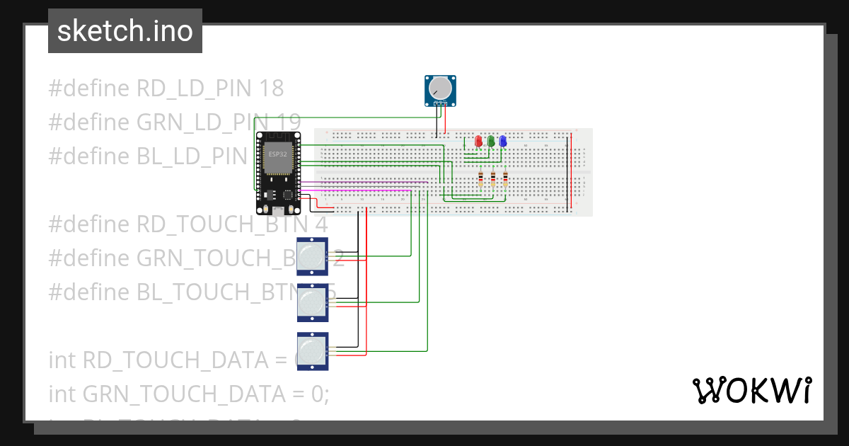 This is Sample - Wokwi ESP32, STM32, Arduino Simulator