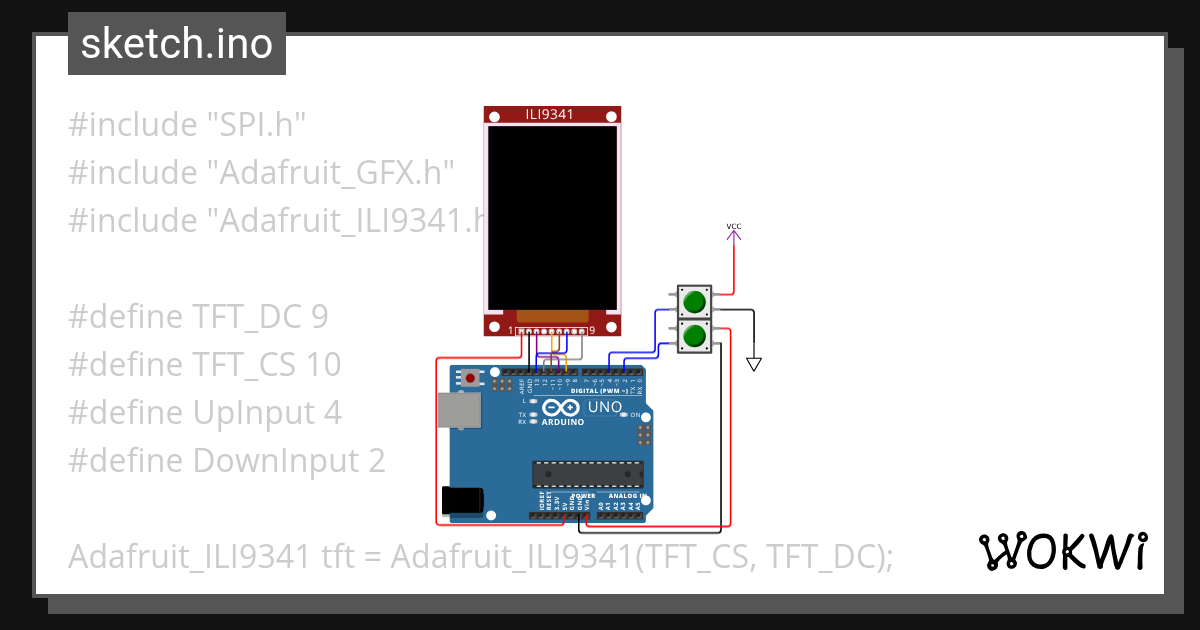 Pong Project - Wokwi ESP32, STM32, Arduino Simulator