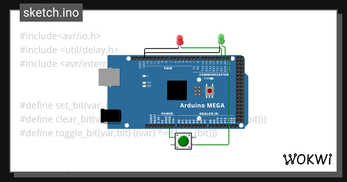 DEMO_INTERRUPT - Wokwi ESP32, STM32, Arduino Simulator