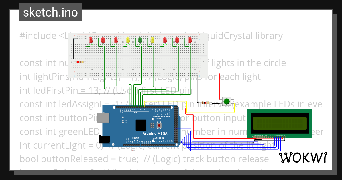 Cyclone game W Screen Jan 11 - Wokwi ESP32, STM32, Arduino Simulator