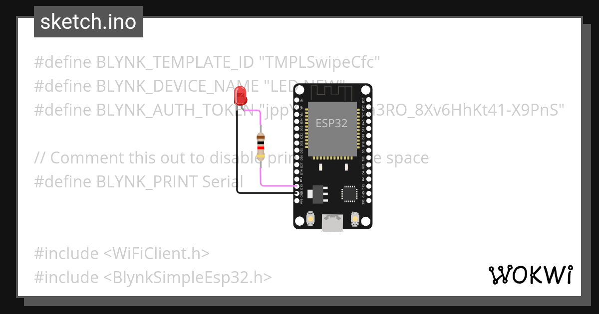 job 5 - Wokwi ESP32, STM32, Arduino Simulator
