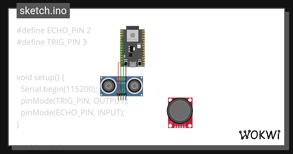 lawnmower - Wokwi ESP32, STM32, Arduino Simulator