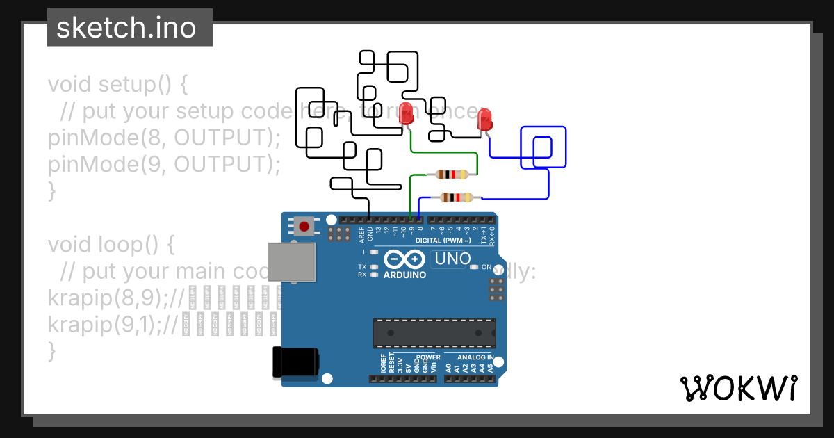 Untitled project - Wokwi ESP32, STM32, Arduino Simulator