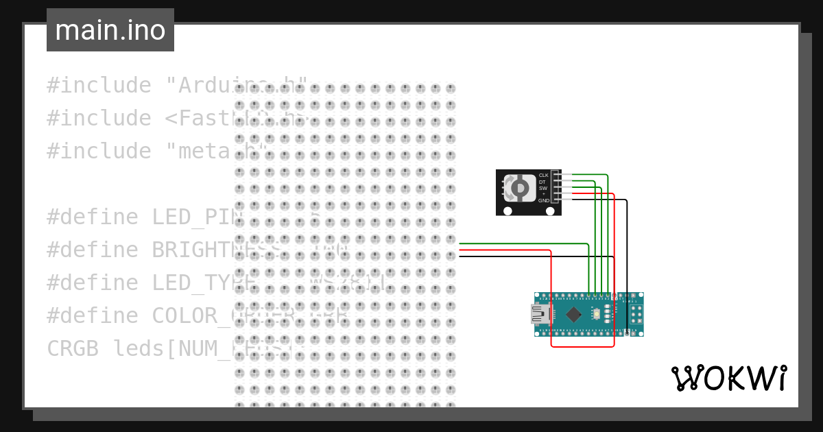 Ledwallnano Wokwi Esp32 Stm32 Arduino Simulator 3516