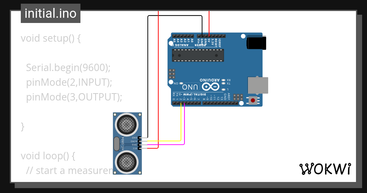 distance-v2 - Wokwi ESP32, STM32, Arduino Simulator distance-v2 - Wokwi ESP32, STM32, Arduino Simulator
