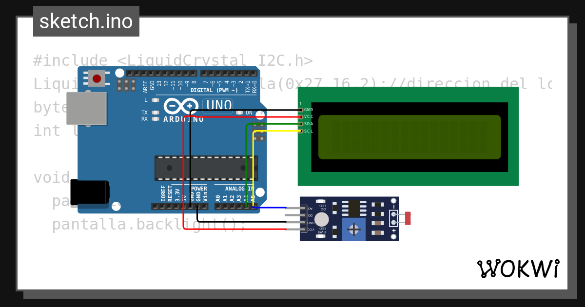 Sesion10 Ej6lcd I2cldr Wokwi Esp32 Stm32 Arduino Simulator 4090