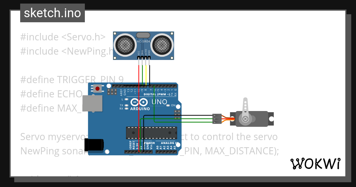 Angle by anlge servo - Wokwi ESP32, STM32, Arduino Simulator