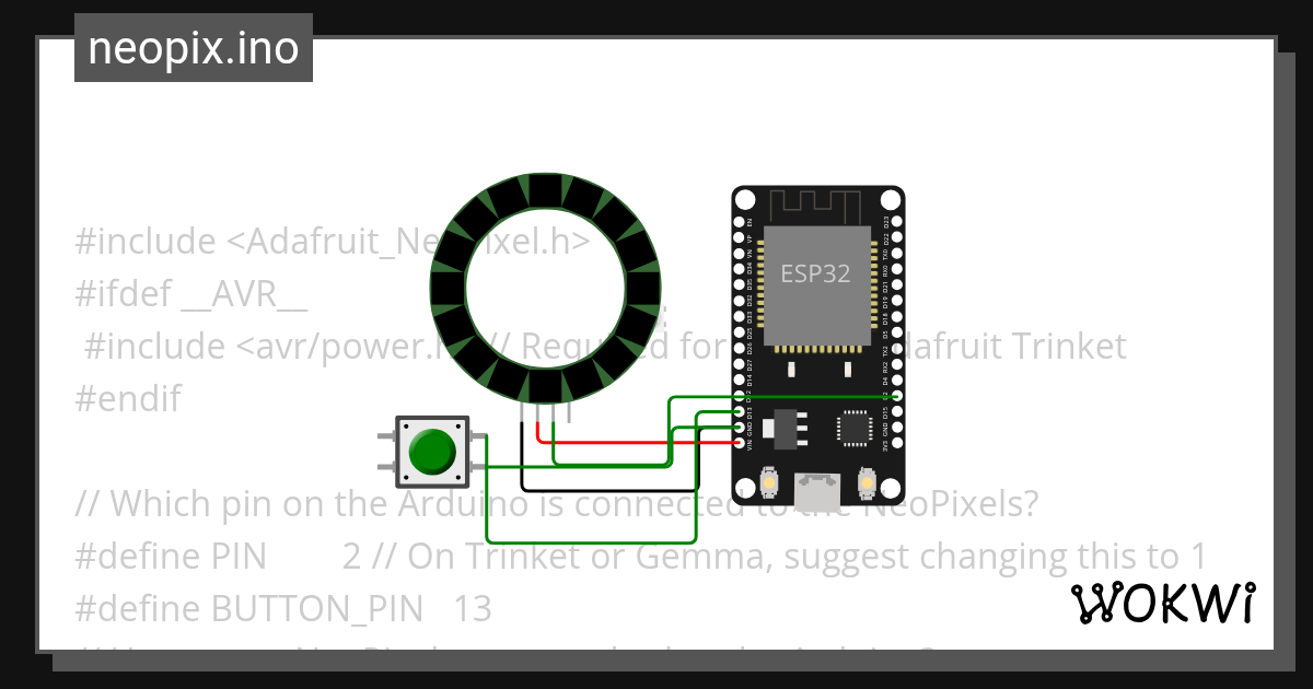 luzd - Wokwi ESP32, STM32, Arduino Simulator