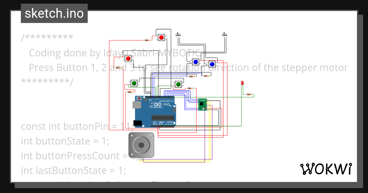 Cortina Wokwi Esp32 Stm32 Arduino Simulator 