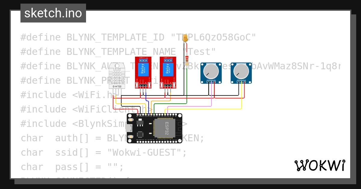 Final No 2 Esp32 Blynk Timer Wokwi Esp32 Stm32 Arduino Simulator 6665