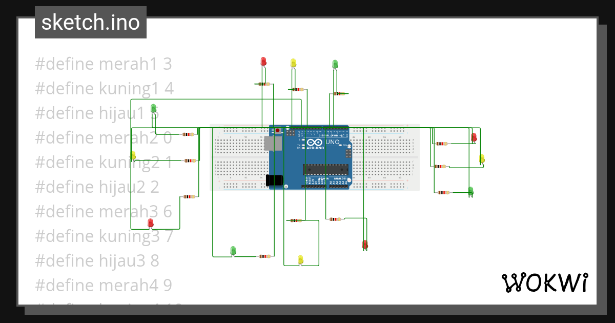 ABIE PROJEK PACK ECKO - Wokwi ESP32, STM32, Arduino Simulator