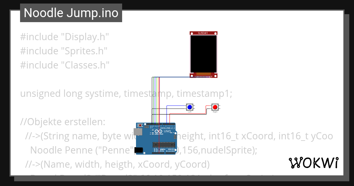 Noodle Jump V11 aufgeräumt 26.01 - Wokwi ESP32, STM32, Arduino Simulator