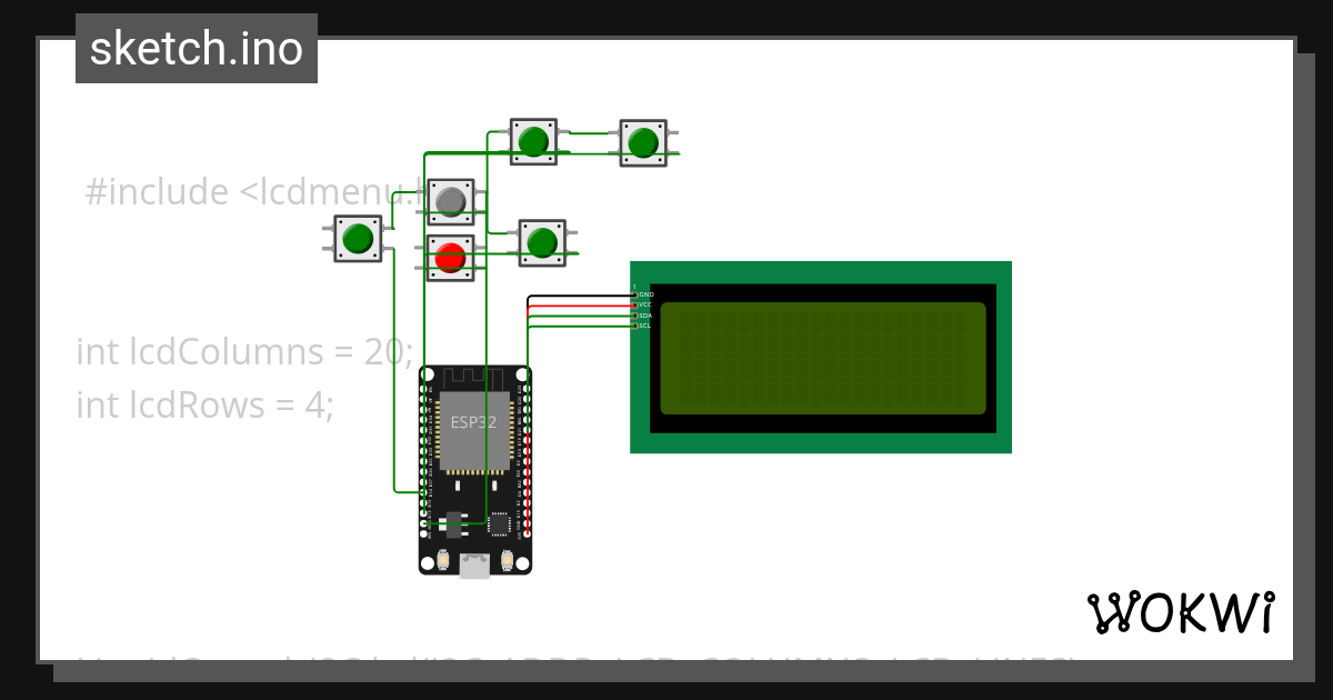 Menu - Wokwi ESP32, STM32, Arduino Simulator