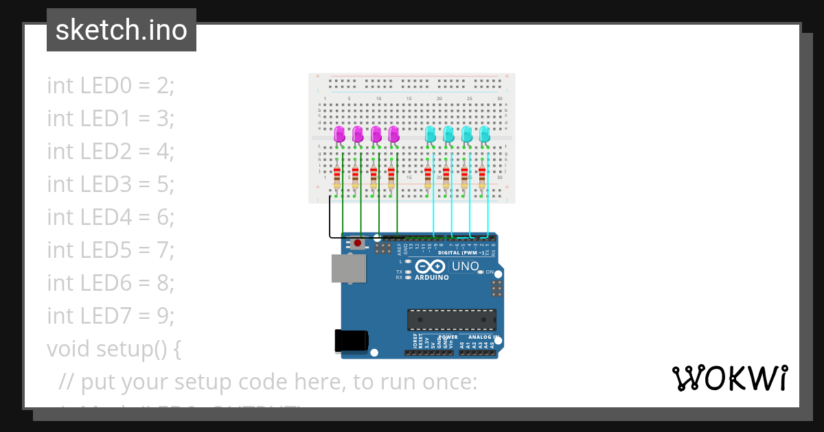 Latihan 3 - Wokwi ESP32, STM32, Arduino Simulator