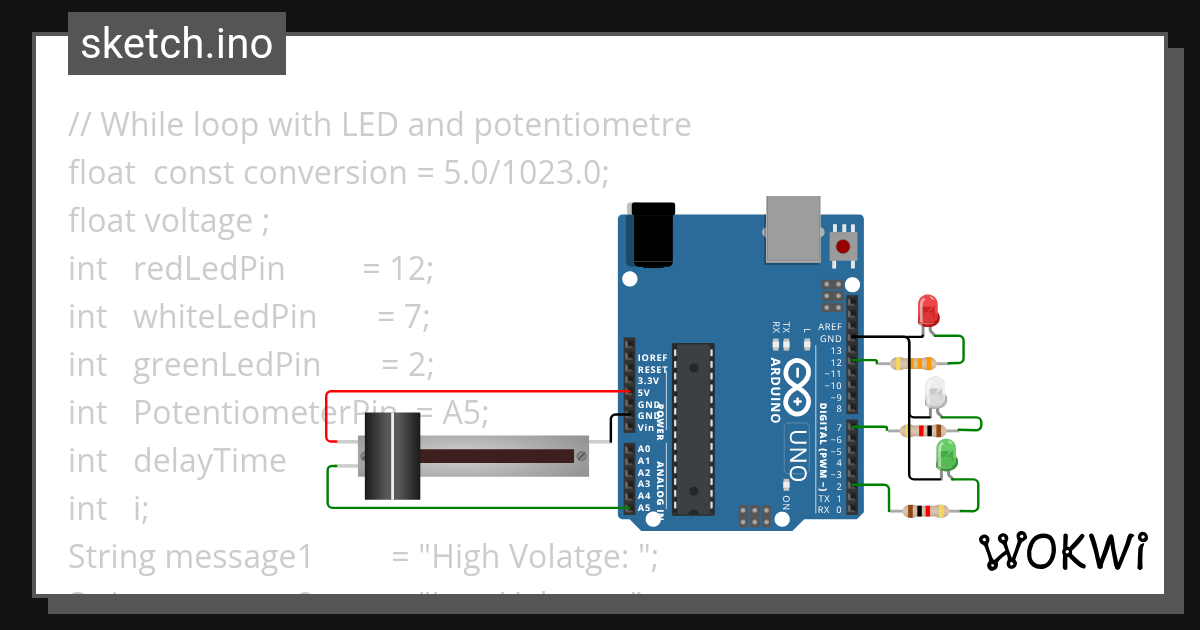 While Loop Wokwi Esp32 Stm32 Arduino Simulator