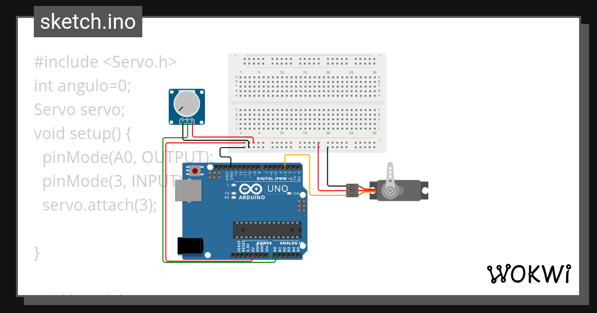 servo - Wokwi ESP32, STM32, Arduino Simulator