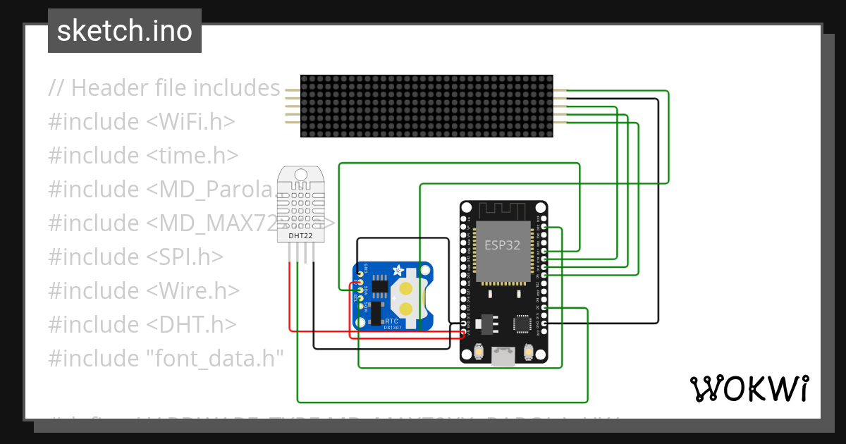 Clocktemp Wokwi Esp32 Stm32 Arduino Simulator 1641