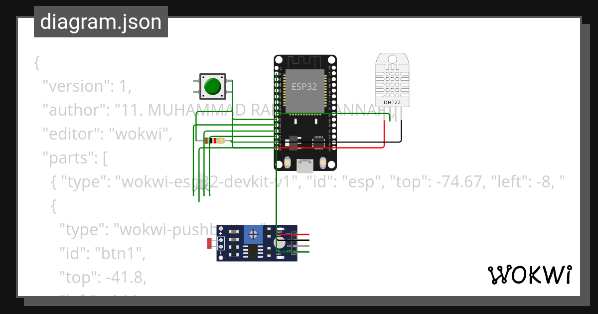 Untitled project - Wokwi ESP32, STM32, Arduino Simulator