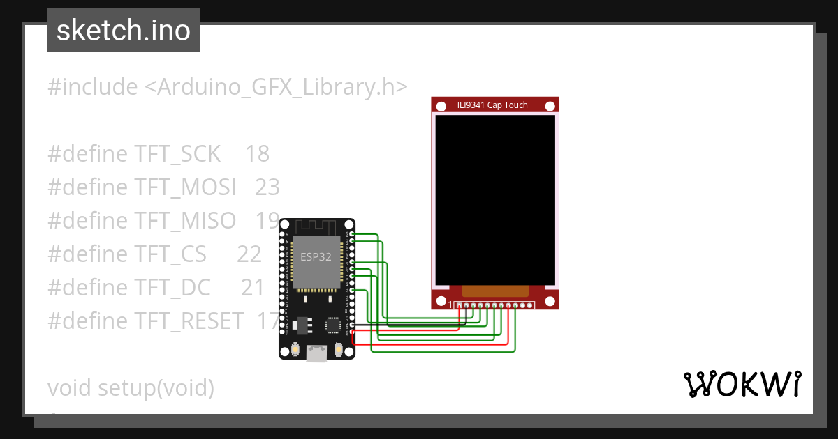 Touch Wokwi Esp32 Stm32 Arduino Simulator