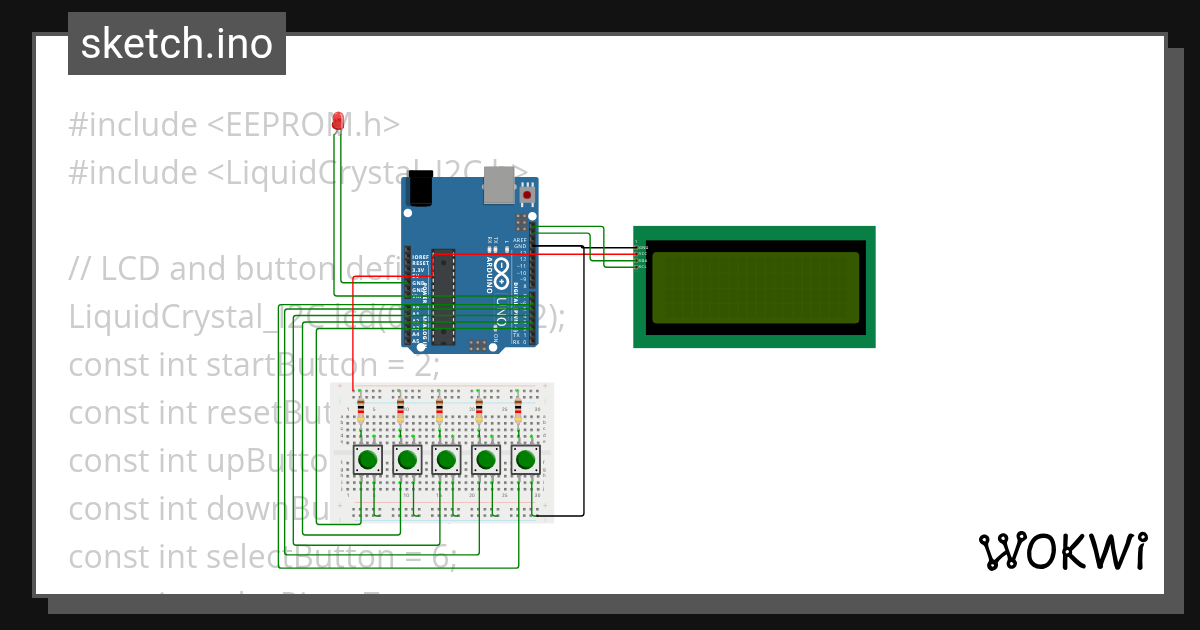 chain increment copy - Wokwi ESP32, STM32, Arduino Simulator