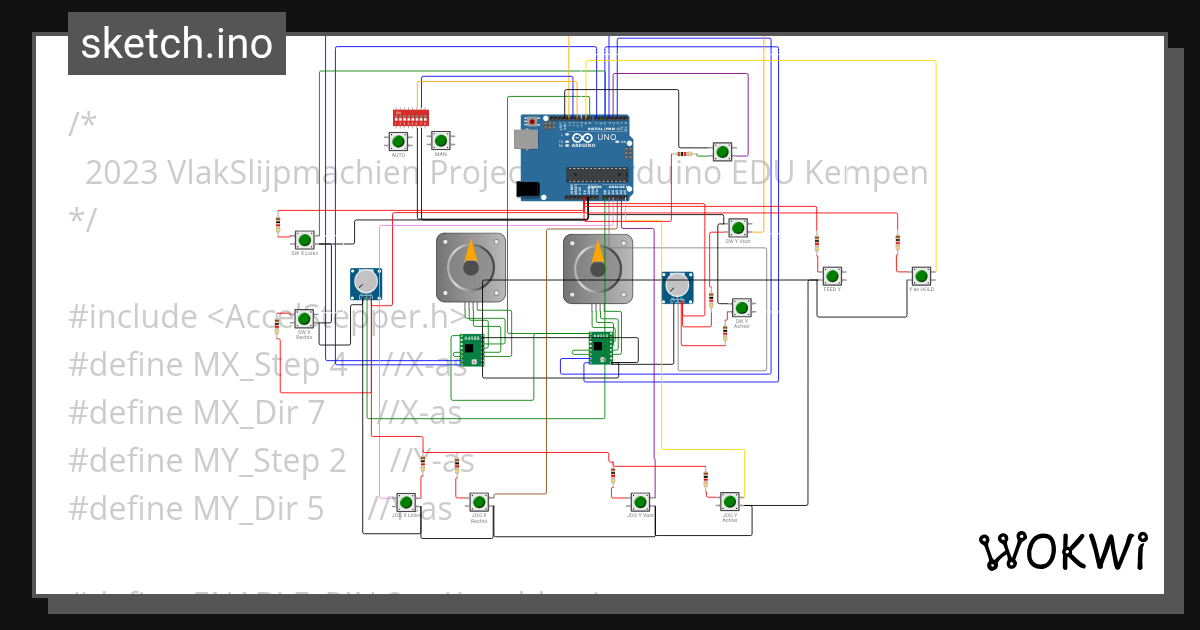 vlakslijpmachine_V1.5 - Wokwi Arduino and ESP32 Simulator
