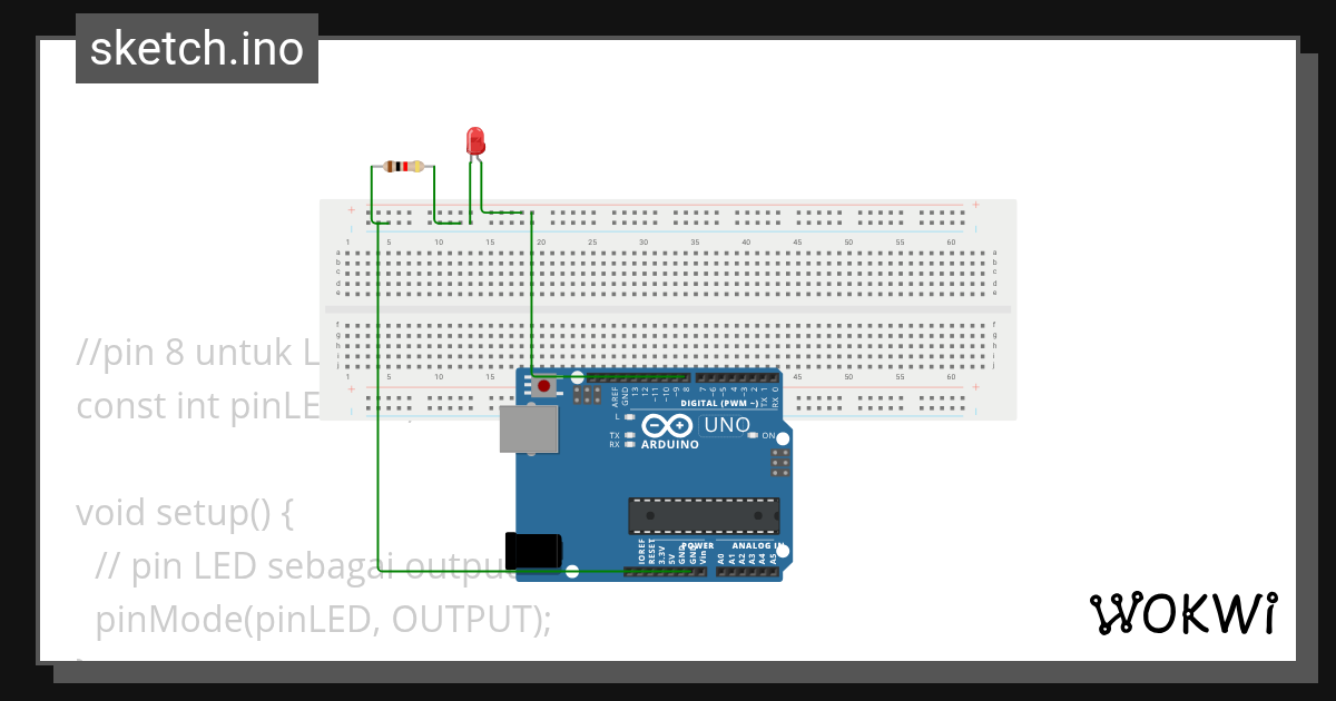 Perulangan For Wokwi Esp32 Stm32 Arduino Simulator 