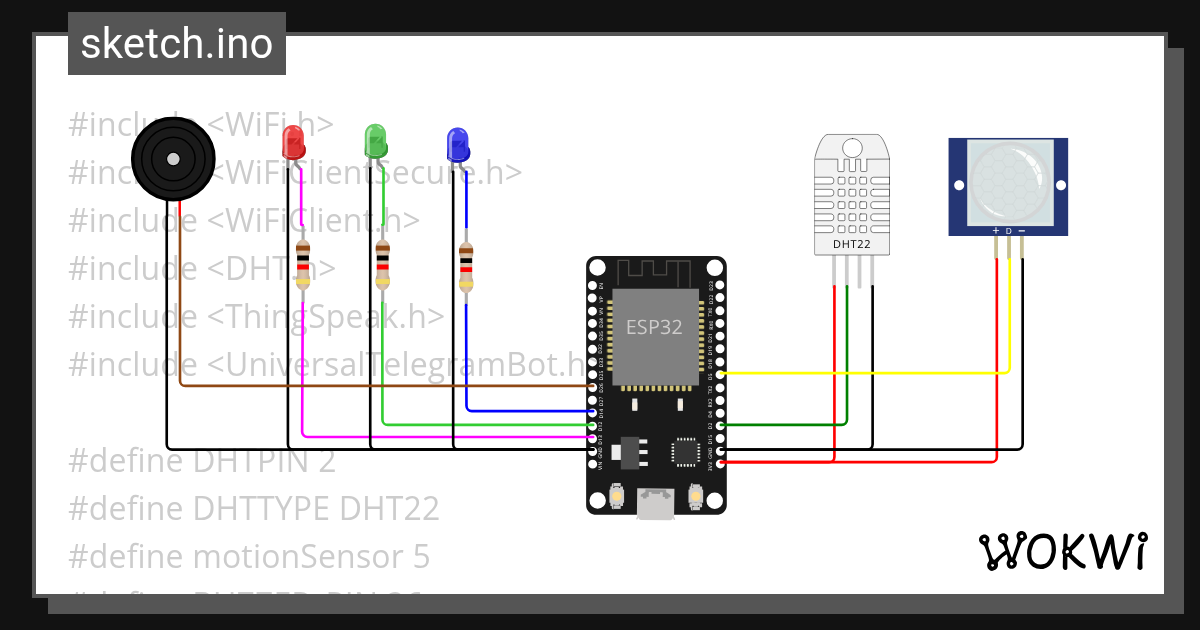 Wokwi - Online ESP32, STM32, Arduino Simulator