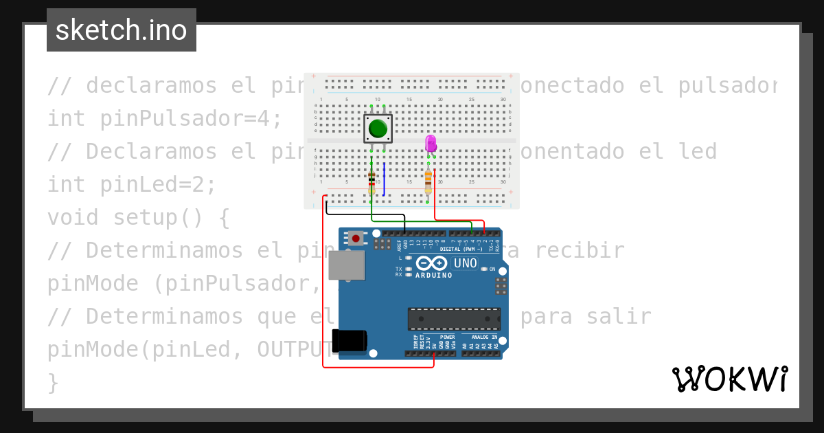 Pulsador Wokwi Esp32 Stm32 Arduino Simulator